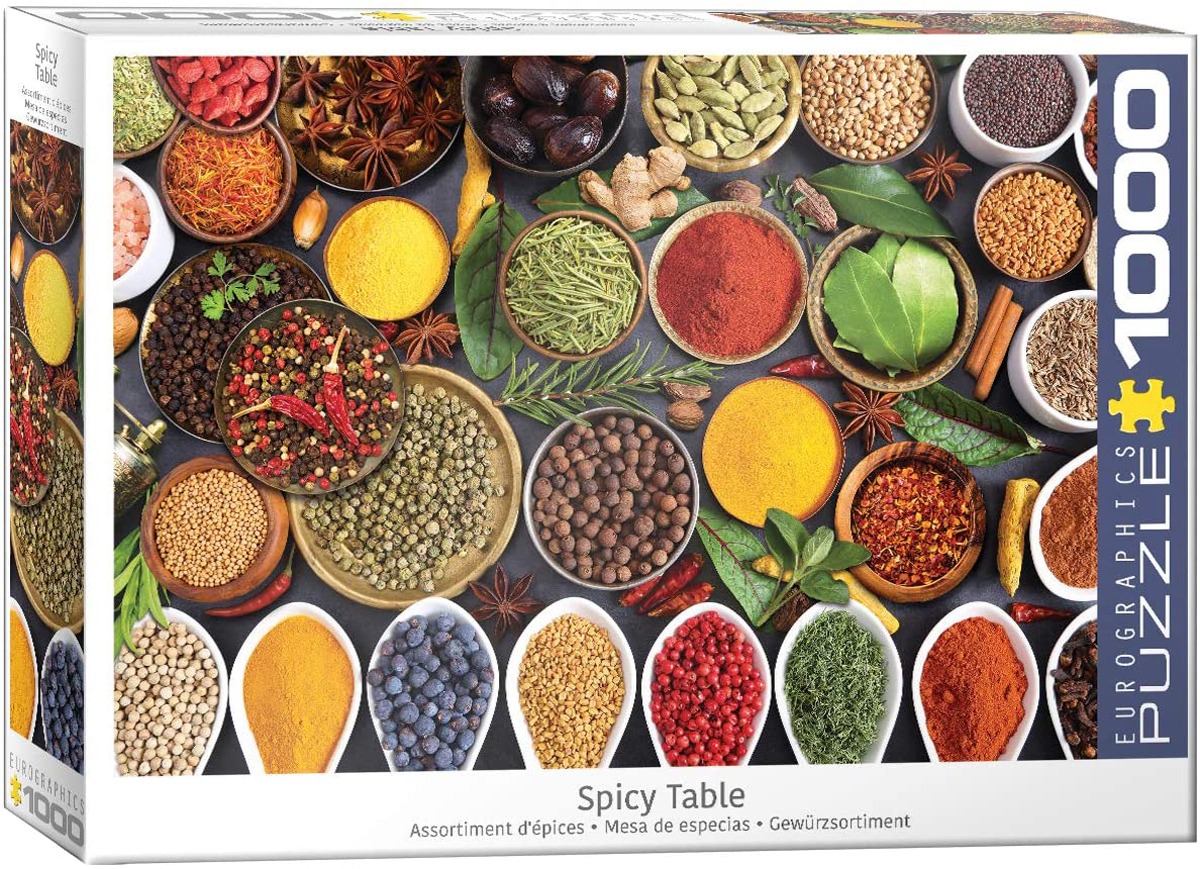 Eurographics - Legpuzzel - Kruiden Tafel -1000 stukjes - Legpuzzels 751 ...